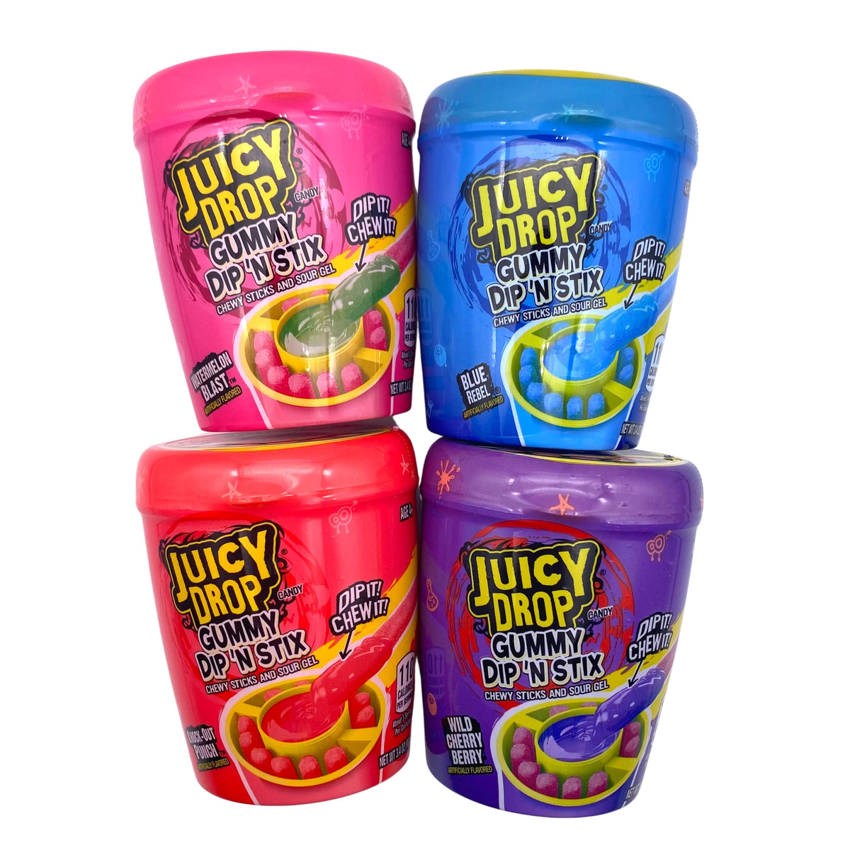 Juicy Drop Gummy Dip ‘N Stix – Lolli's